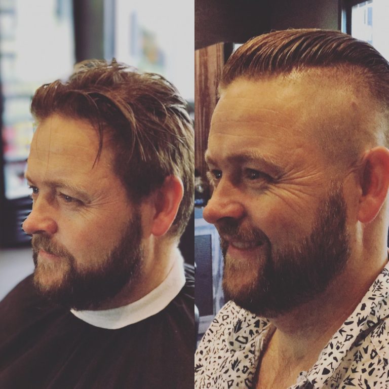 Wat zijn de beste kapsels bij inhammen en dunner wordend haar - B4men