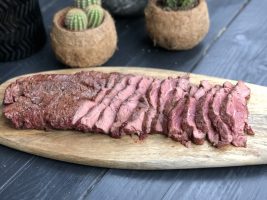 Sukade gegrild als biefstuk van de BBQ. Recept en uitleg B4men.nl - B4men