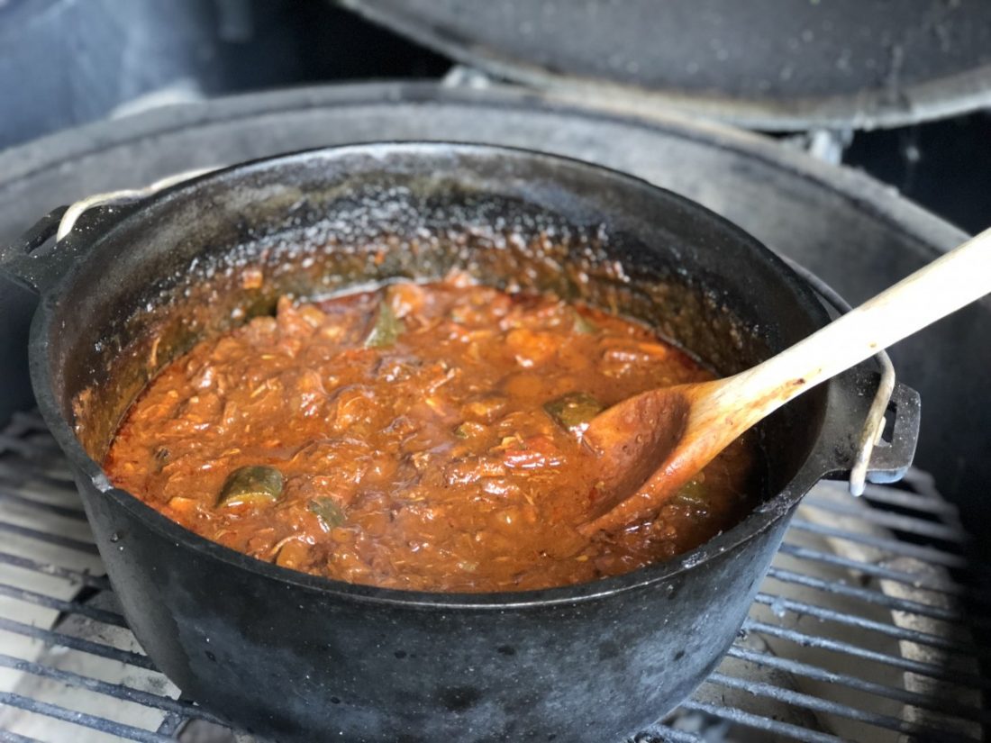 Italiaanse stoofschotel van de bbq met sukade - B4men