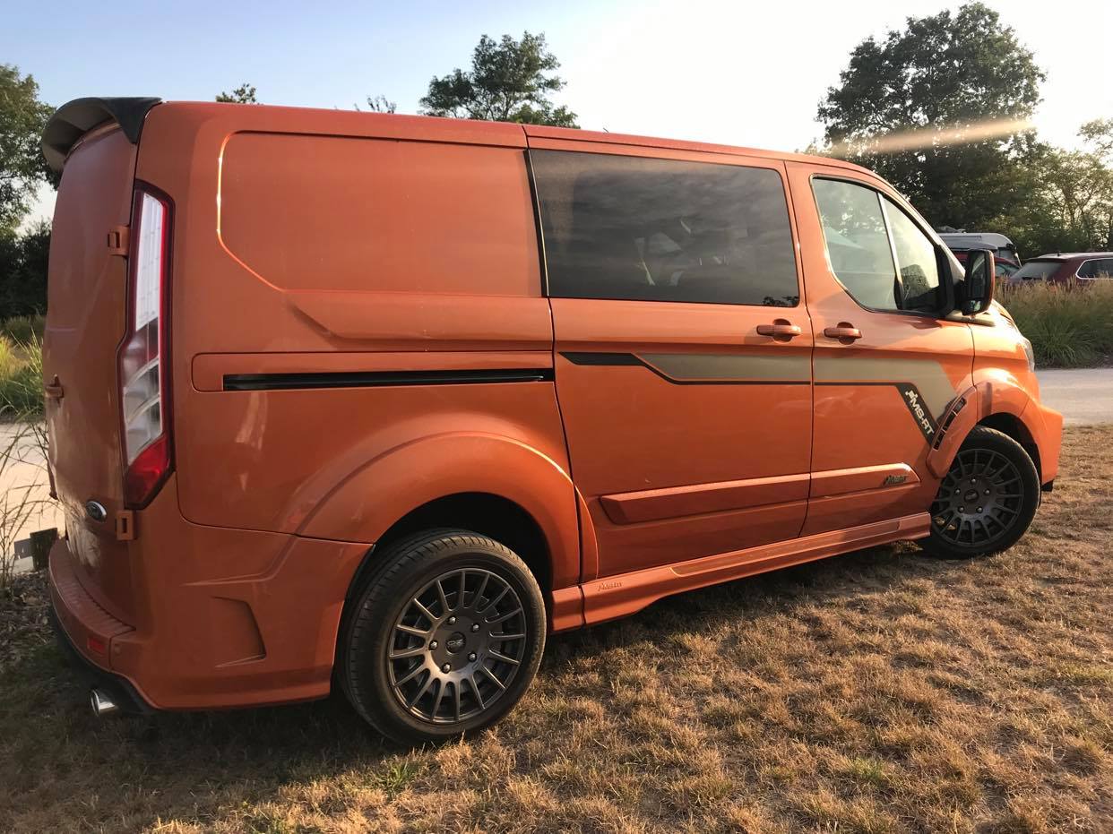 Ford Transit Custom MR-ST dubbele cabine mee op vakantie - B4men