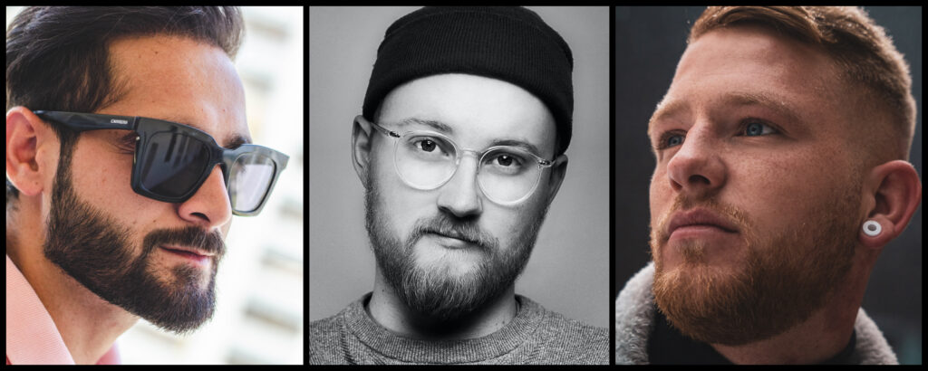 Een korte volle baard trend herfst winter 2021 / 2022 - B4men